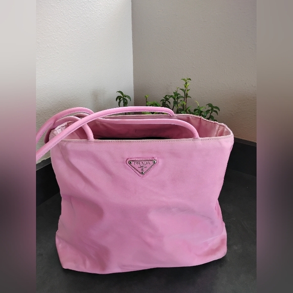 Prada | Bags | Prada Baby Pink Tote | Poshmark